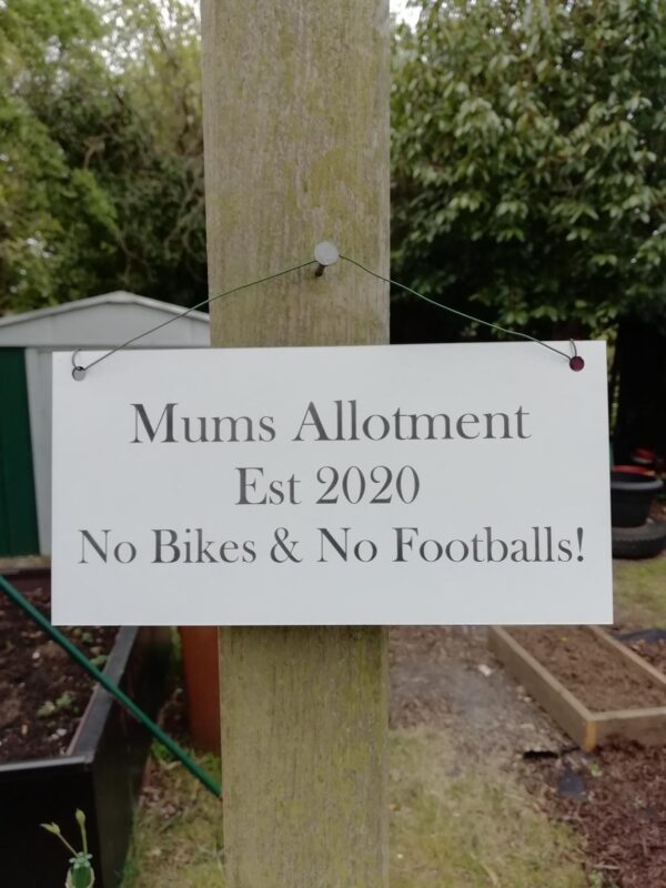 Personalised Allotment Sign - Create An A1 Awesome Sign
